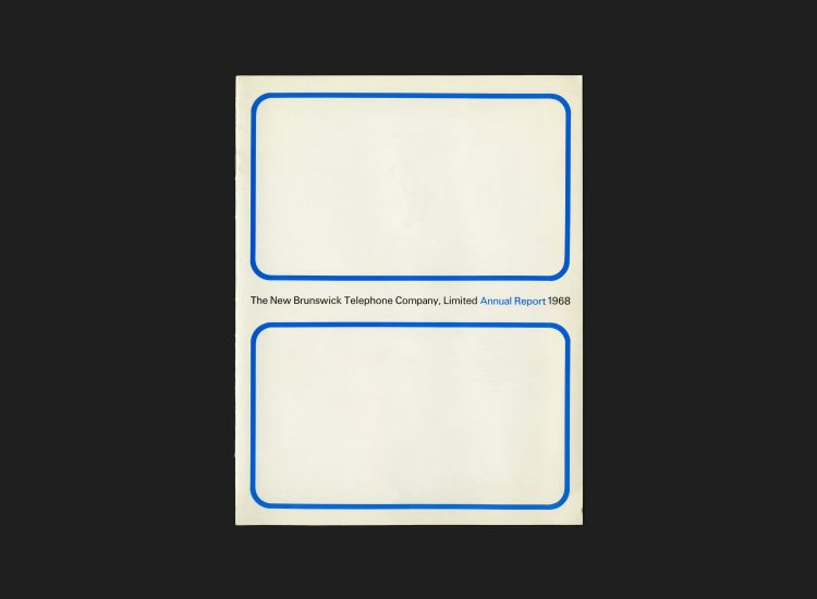 New Brunswick Telephone Annual Report 1968 - Canada Modern